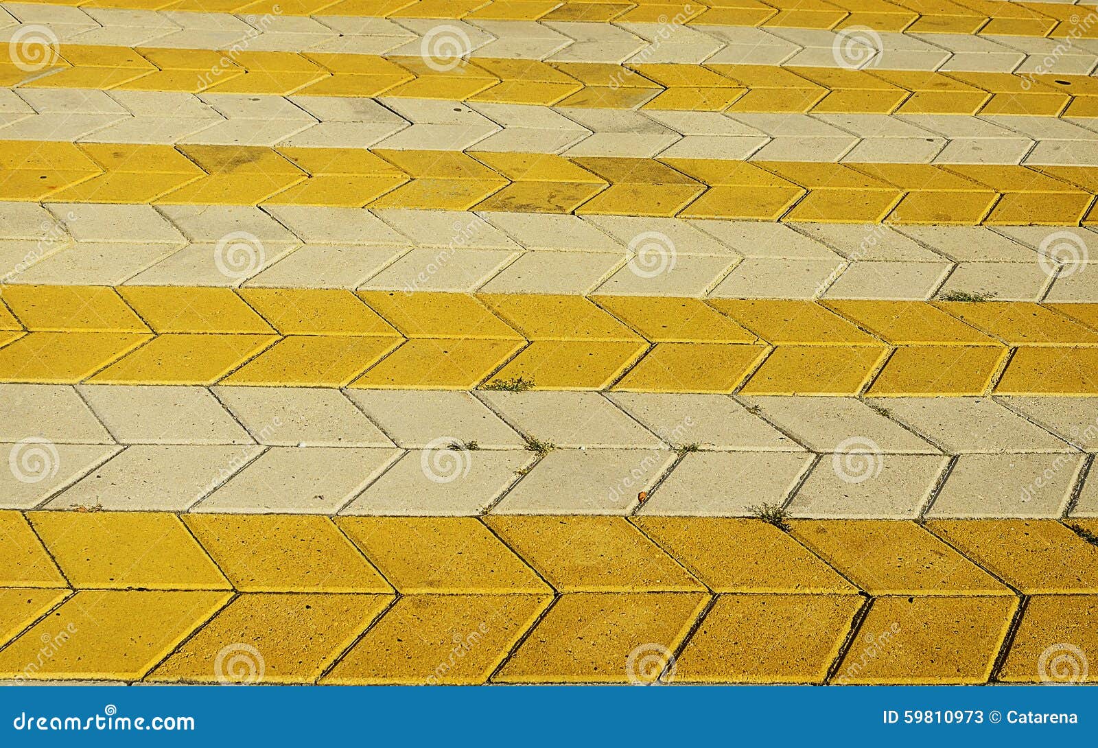 Colored Checkered Tile on the Street Stock Image - Image of backdrop ...