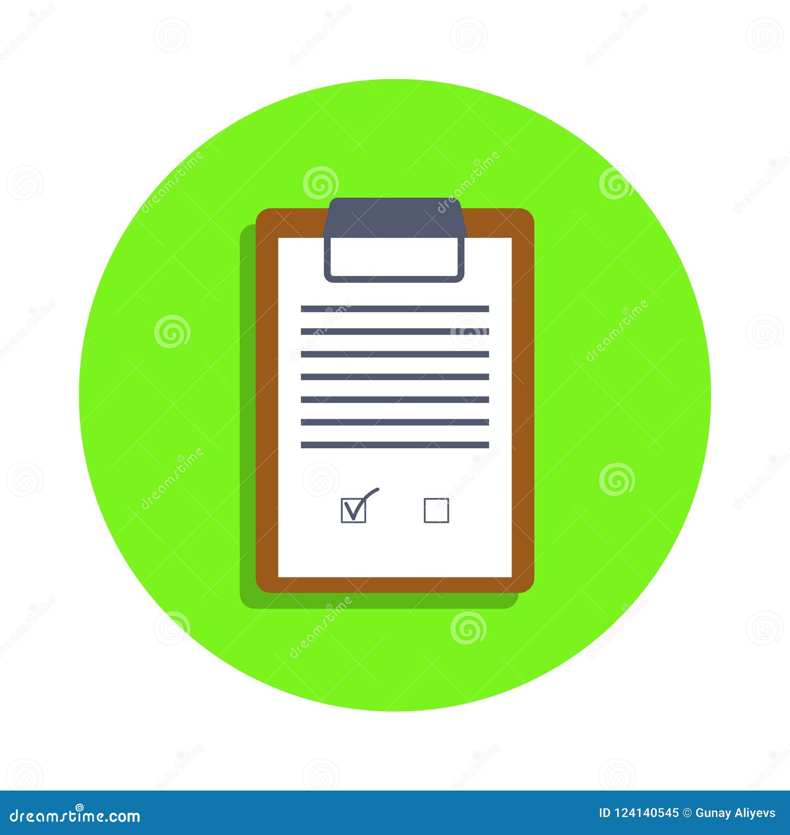 Checklist With A Detailed Pencil Royalty-Free Stock Image ...