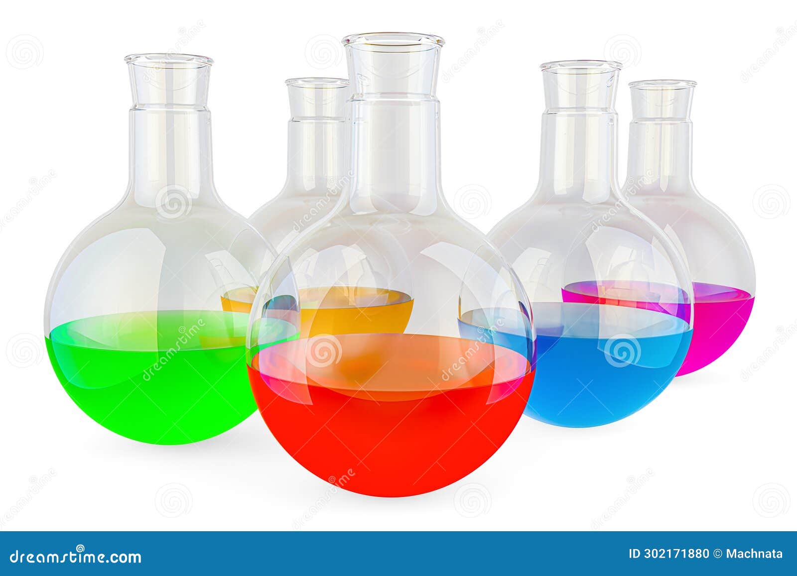Colored Chemical Formulas Icon. Element Of Science And Laboratory For ...