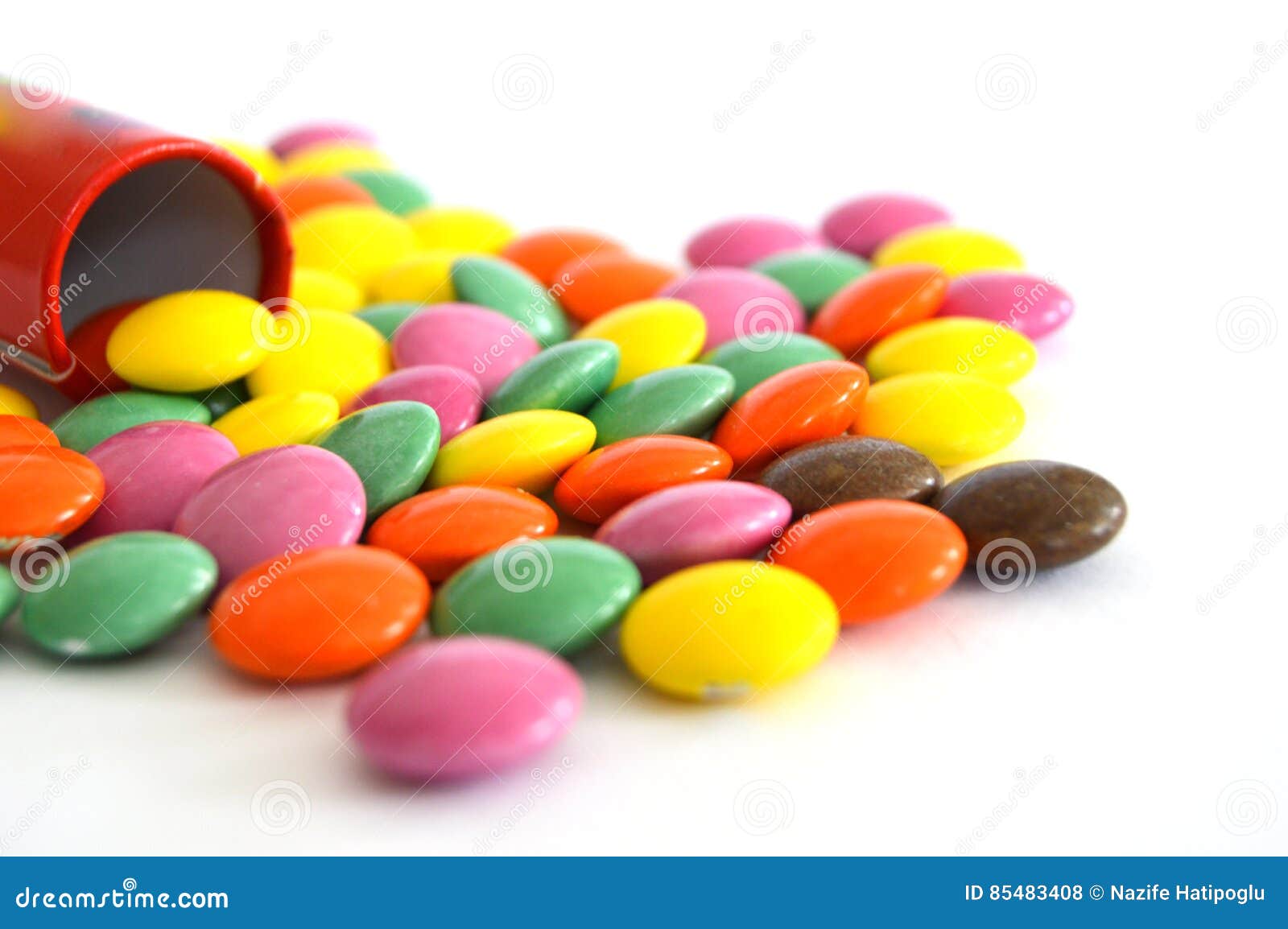 Colored Chocolate Tiny Candies Stock Photo - Image of candiescolored ...