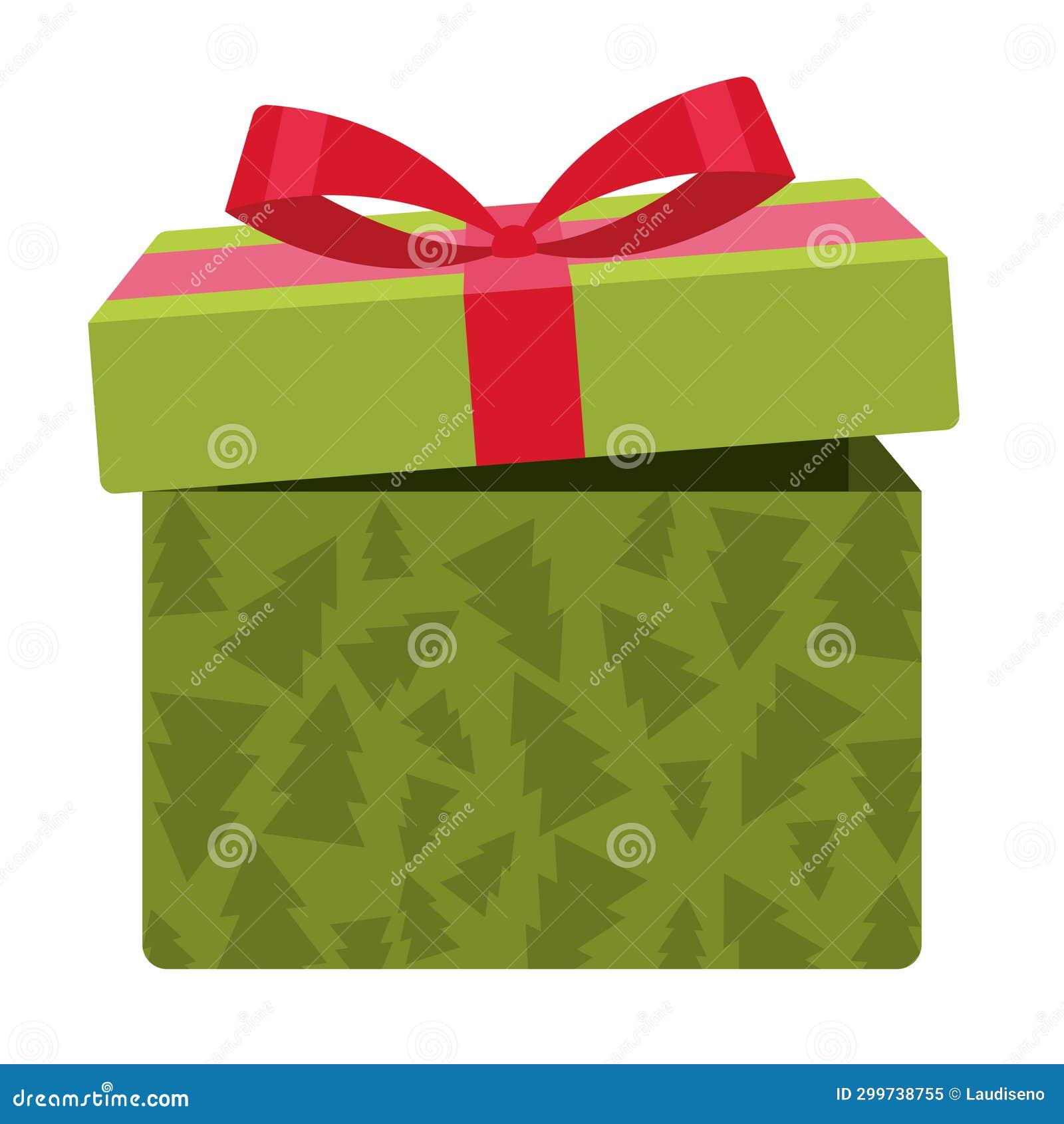 Colored Christmas Present Icon Vector Stock Illustration - Illustration ...