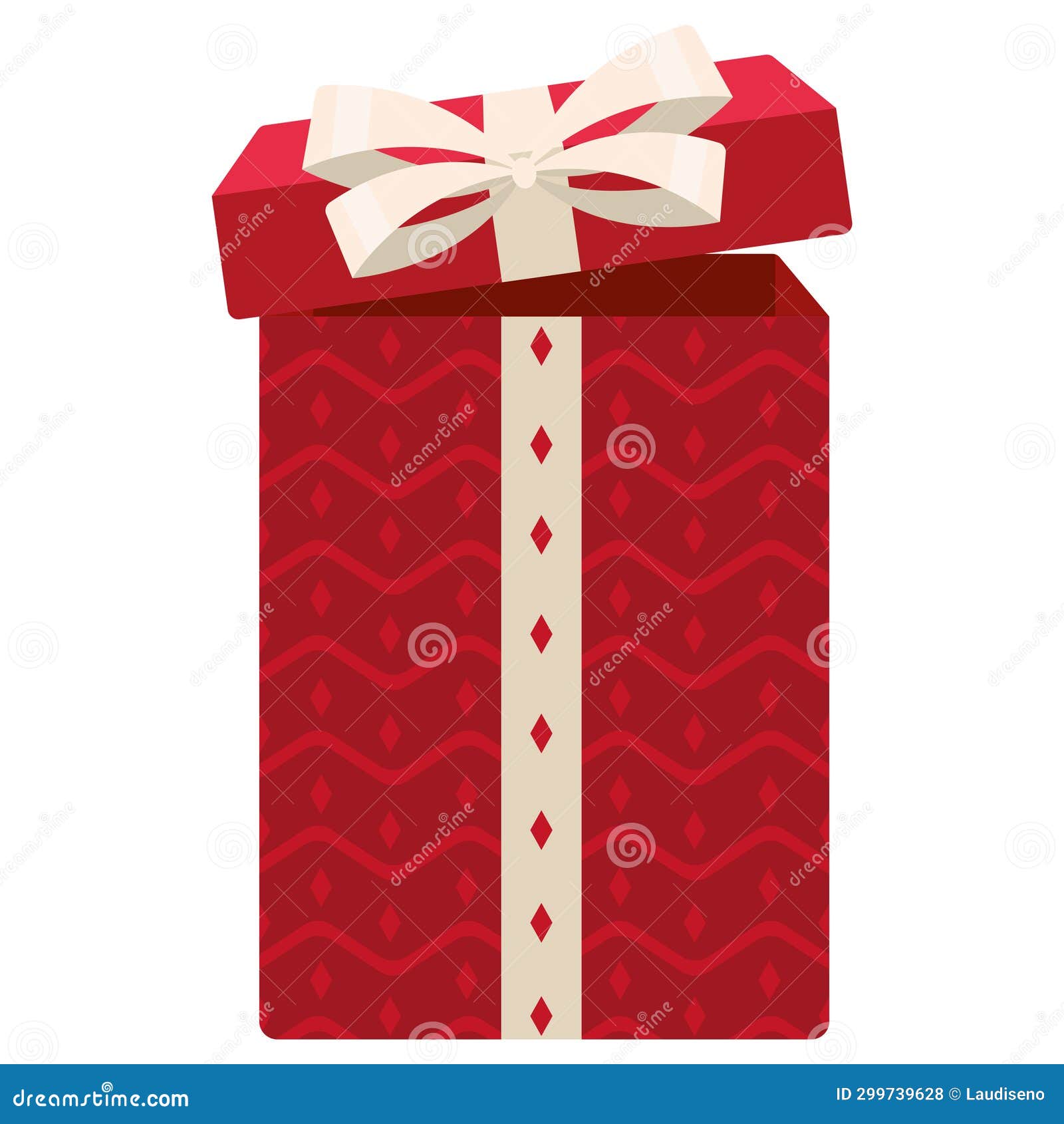 Colored Christmas Present Icon Vector Stock Illustration - Illustration ...
