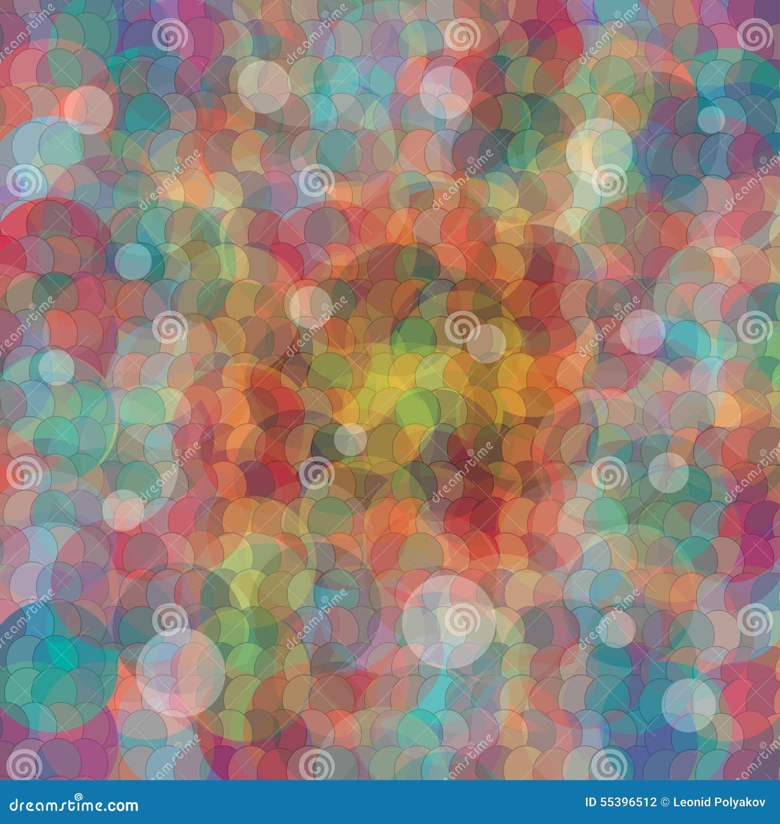 Colored Circles Abstract Background Wallpaper Stock Vector ...