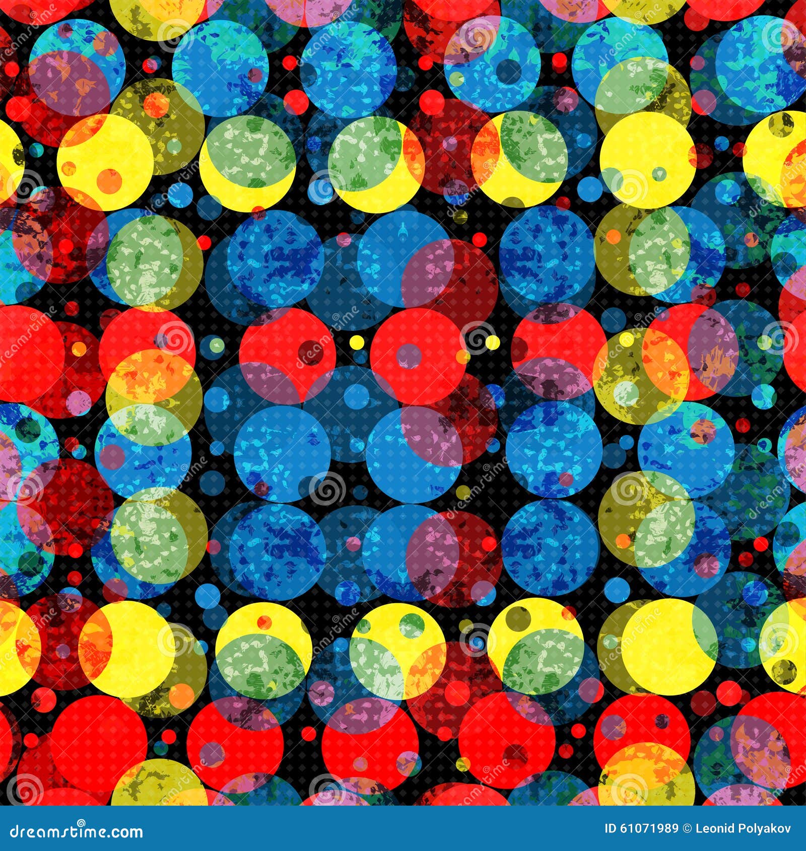 Colored Circles. Abstract Geometric Background Stock Vector ...