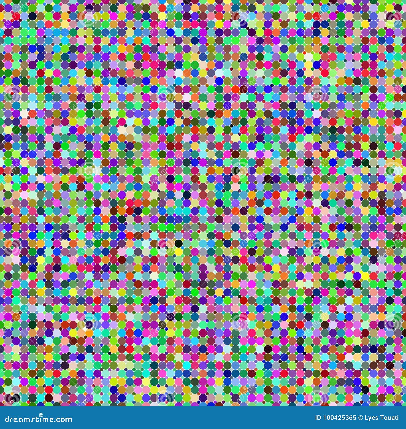 Random colored circles stock vector. Illustration of tiles - 100425365