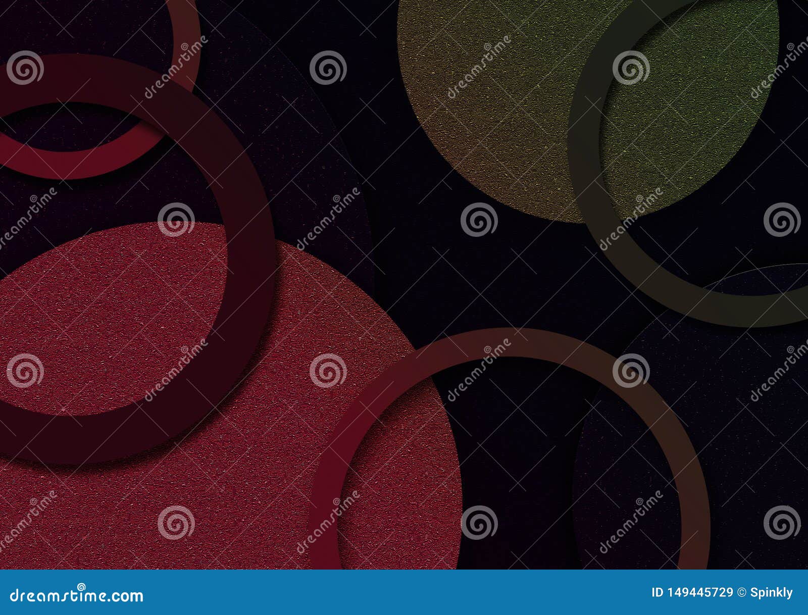 Colored Circular Shaped Background Design for Wallpaper Stock ...
