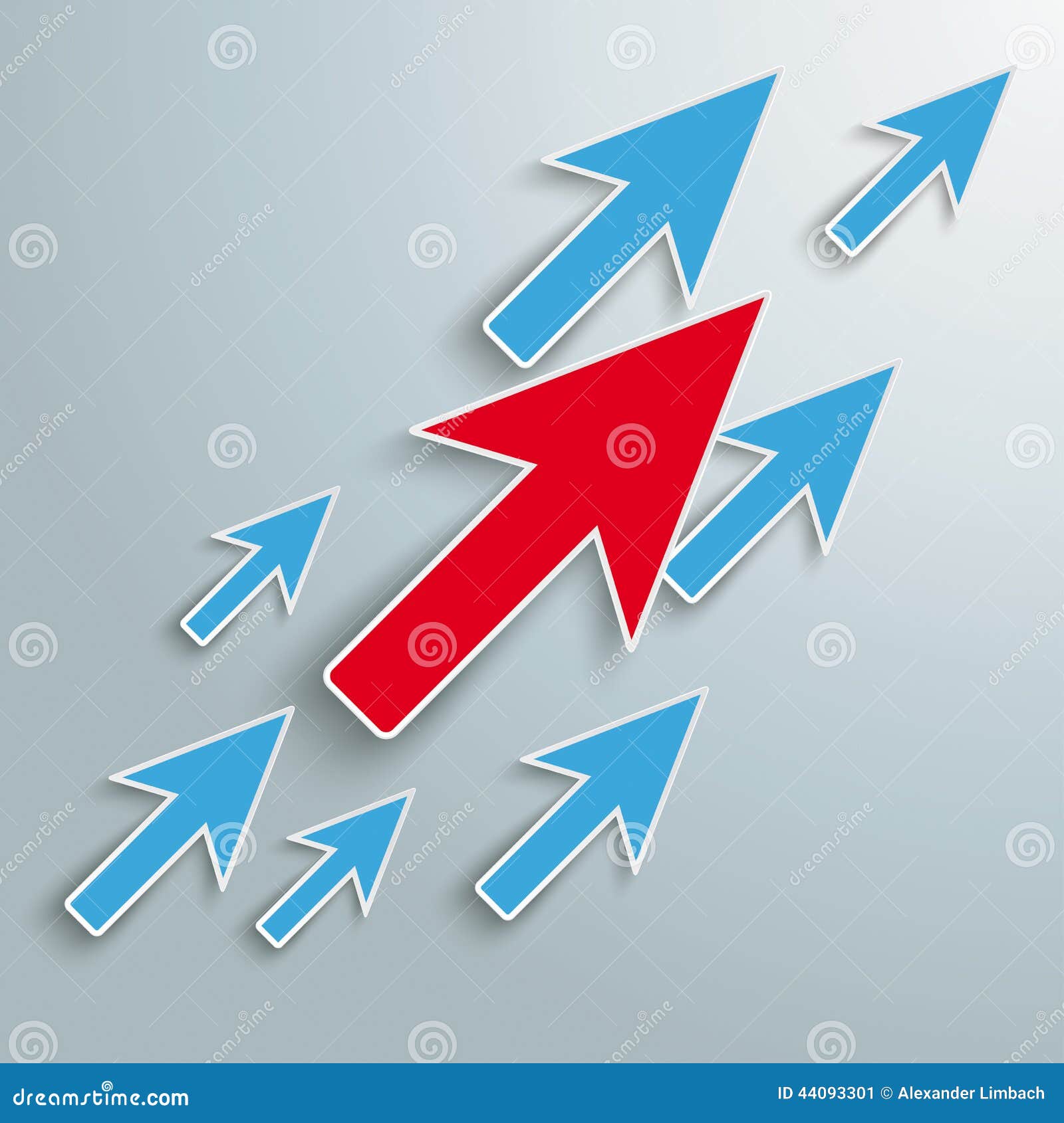 Mouse Arrows Icons Set. Computer Mouse Click Cursor. Mouse Click Cursor ...