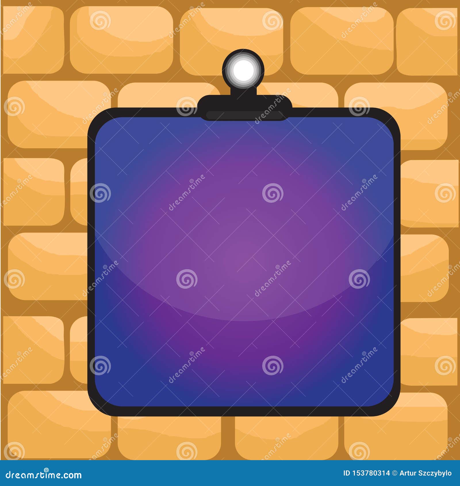 Colored Clipboard on a Colorful Background. Small Board with a Spring ...