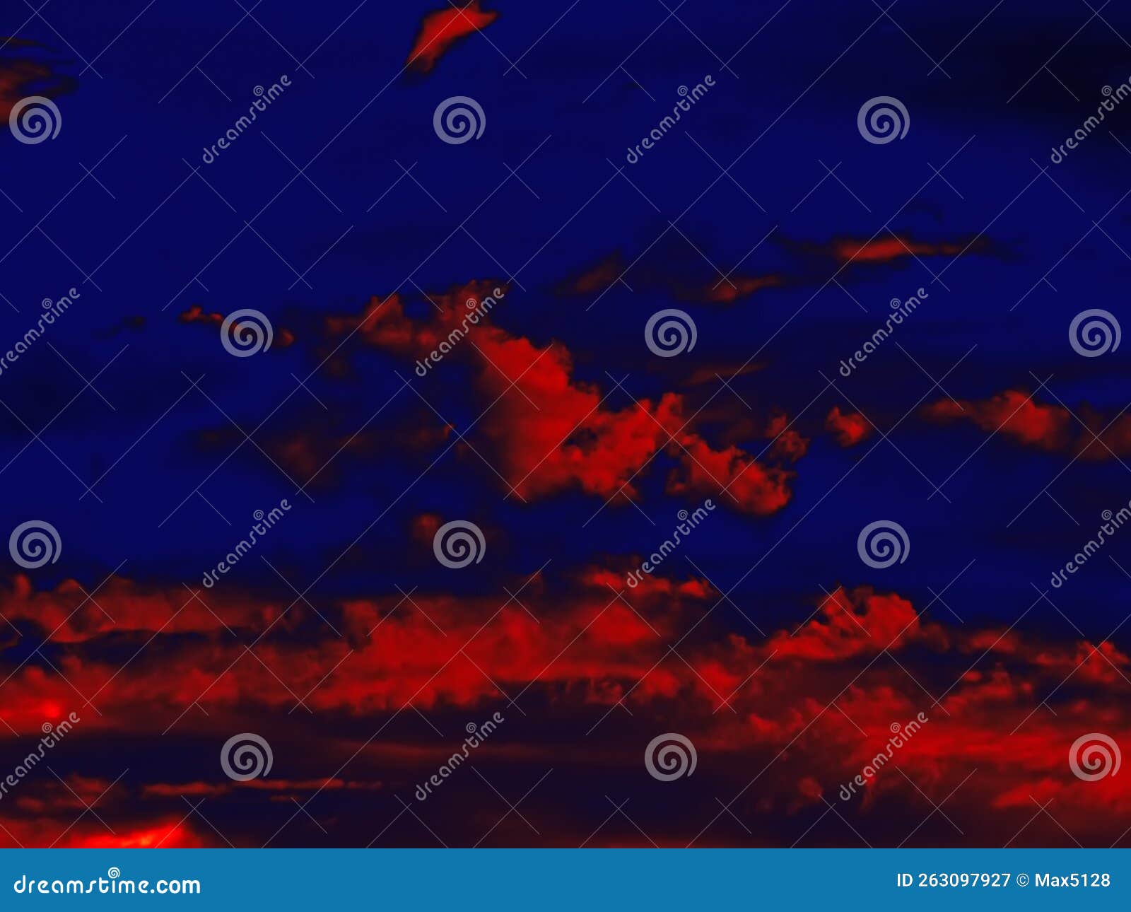 Colored clouds infrared stock image. Image of infrared - 263097927