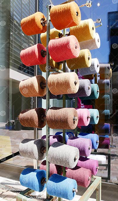 Colored coil of thread stock image. Image of colors - 174053887