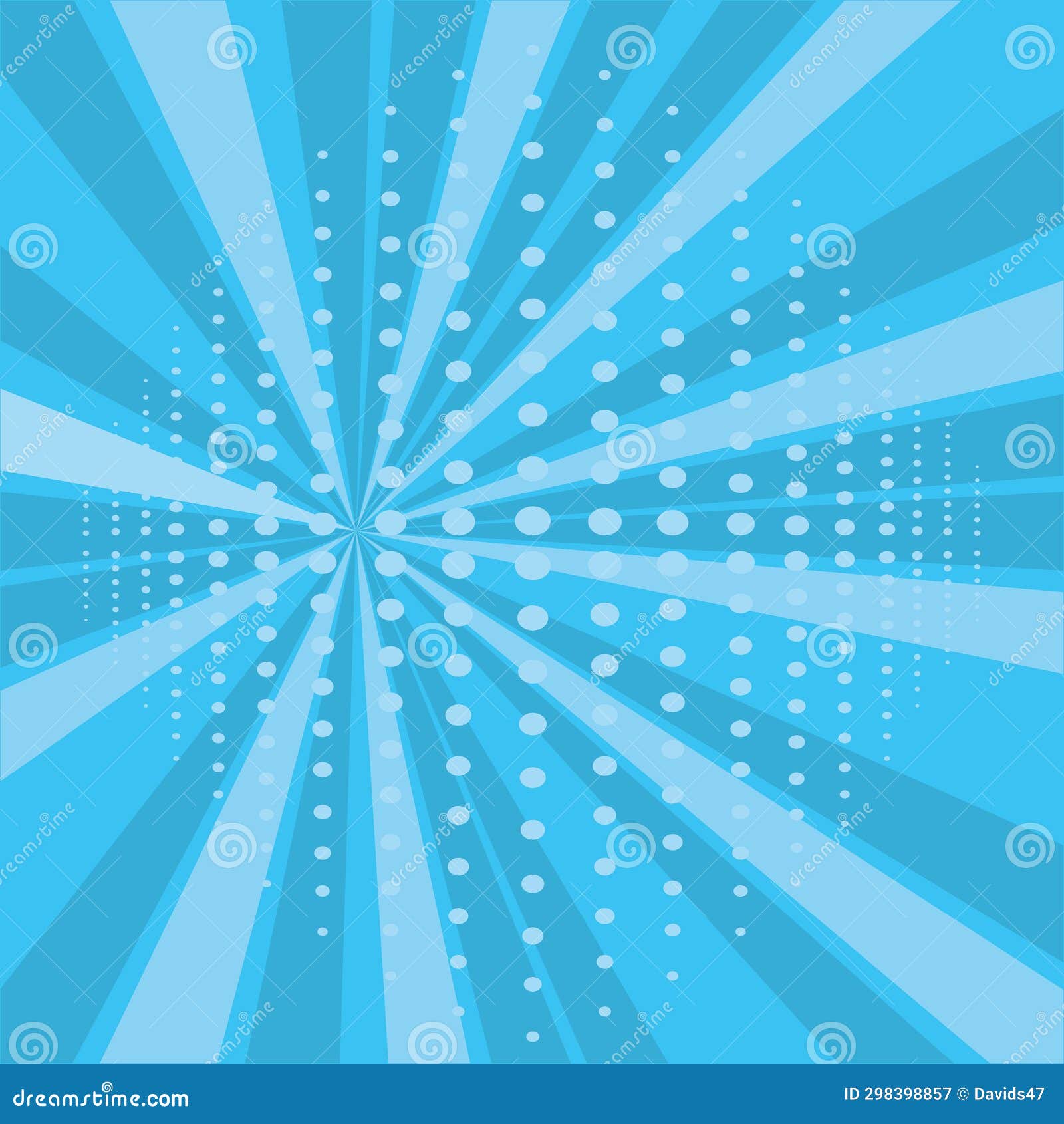 Colored Comic Page Background Vector Stock Vector - Illustration of ...