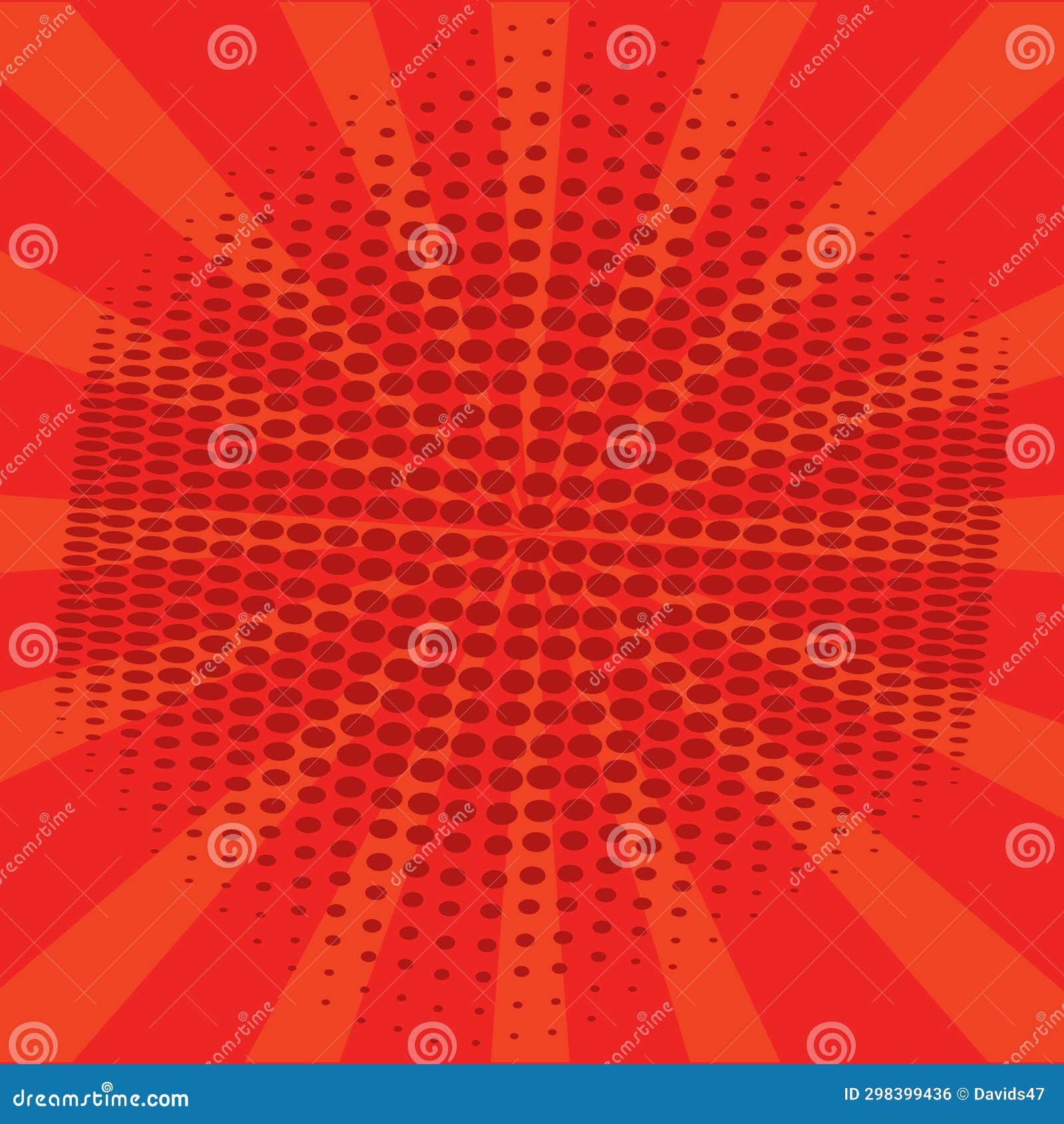 Colored Comic Page Background Vector Stock Vector - Illustration of ...