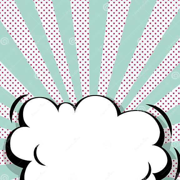 Colored Comic Text Background Light Stock Vector - Illustration of ...