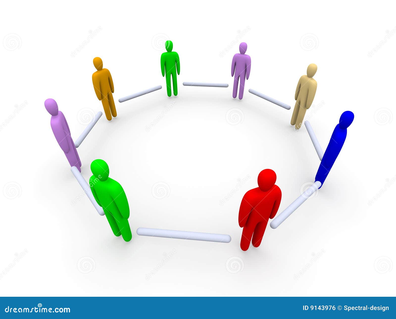 Colored Community stock illustration. Illustration of organization ...