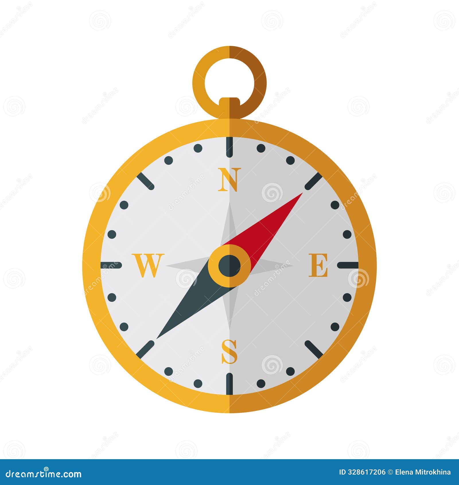 A Device For Determining The Direction Of The Wind On A Metal Pole ...