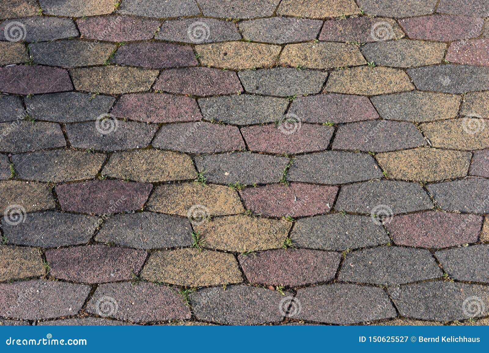 Colored Concrete Paving Slab Texture Stock Image - Image of ground ...