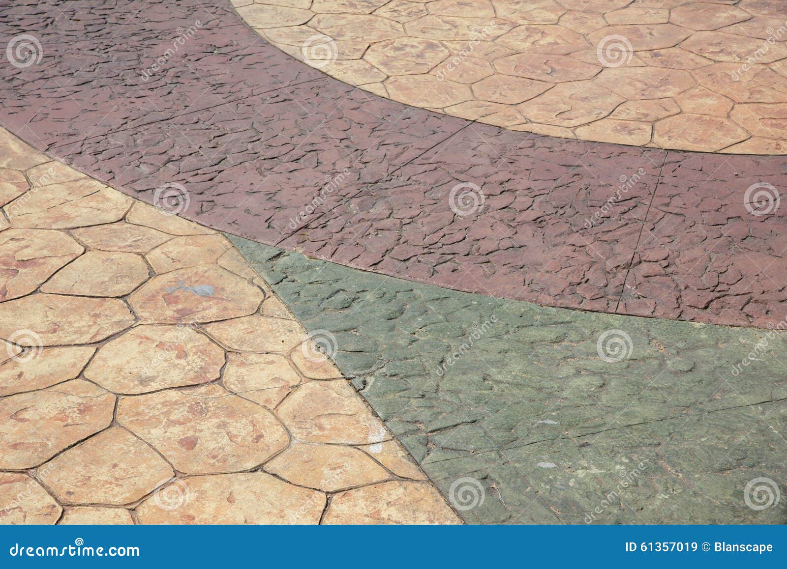 Colored Concrete Paving Tile Stock Image - Image of decoration, masonry ...