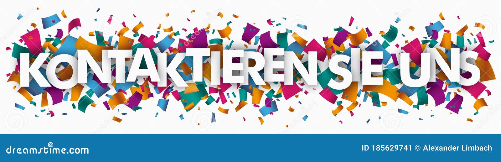 `Kontaktieren Sie Uns` Text And Icons With White Background ... `Kontaktieren Sie Uns` Text And Icons With White Background ...