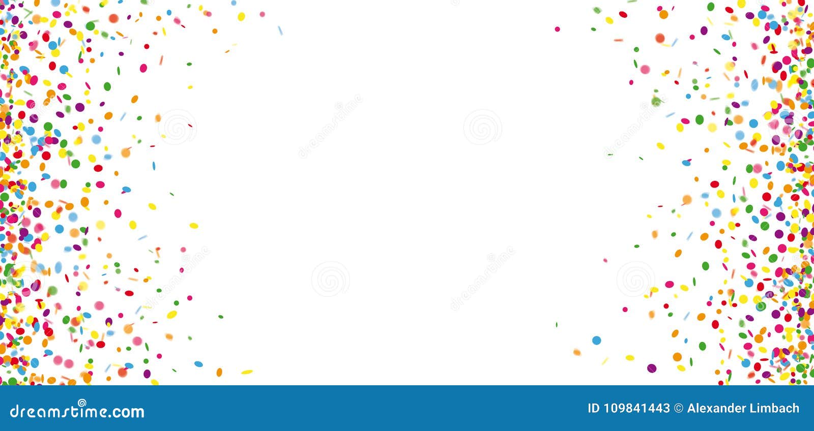 Colored Confetti Balloons Festoons Header Schulanfang Vector ...