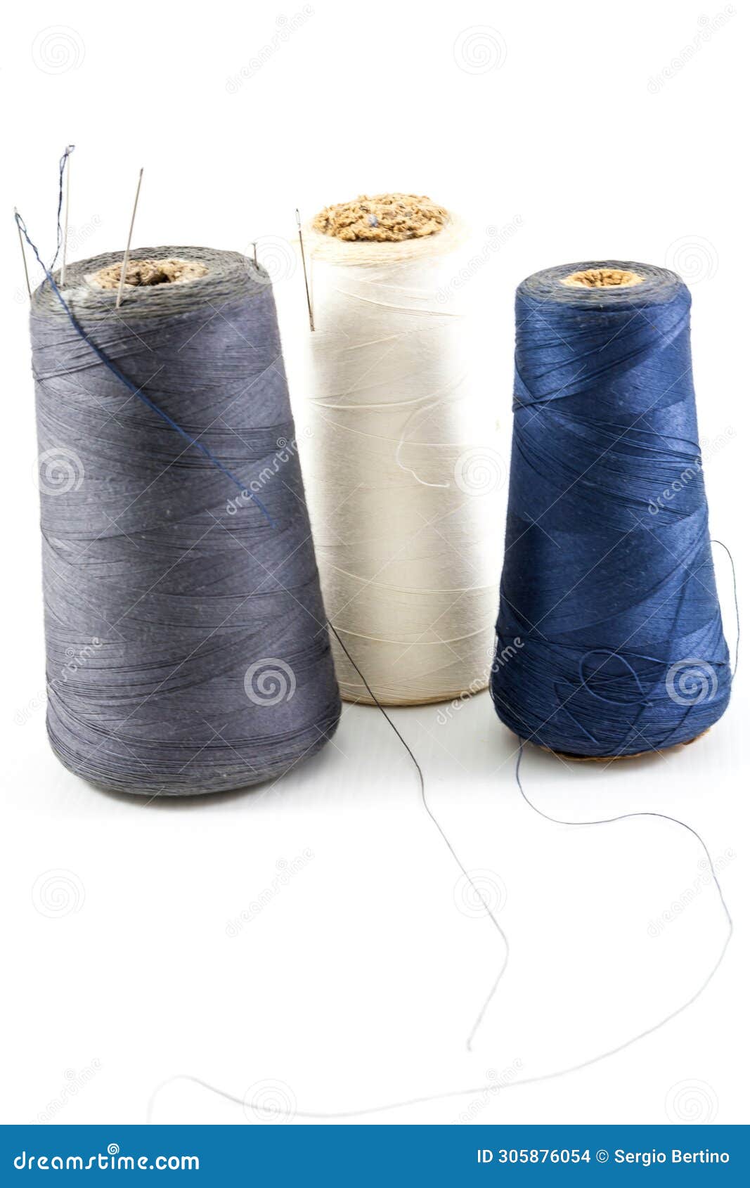 Colored cotton wire coils stock photo. Image of background - 305876054