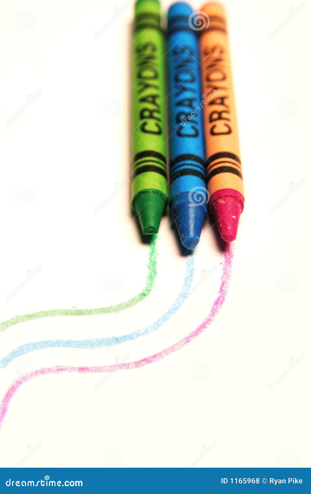Colored crayons stock photo. Image of pencil, diversity - 1165968
