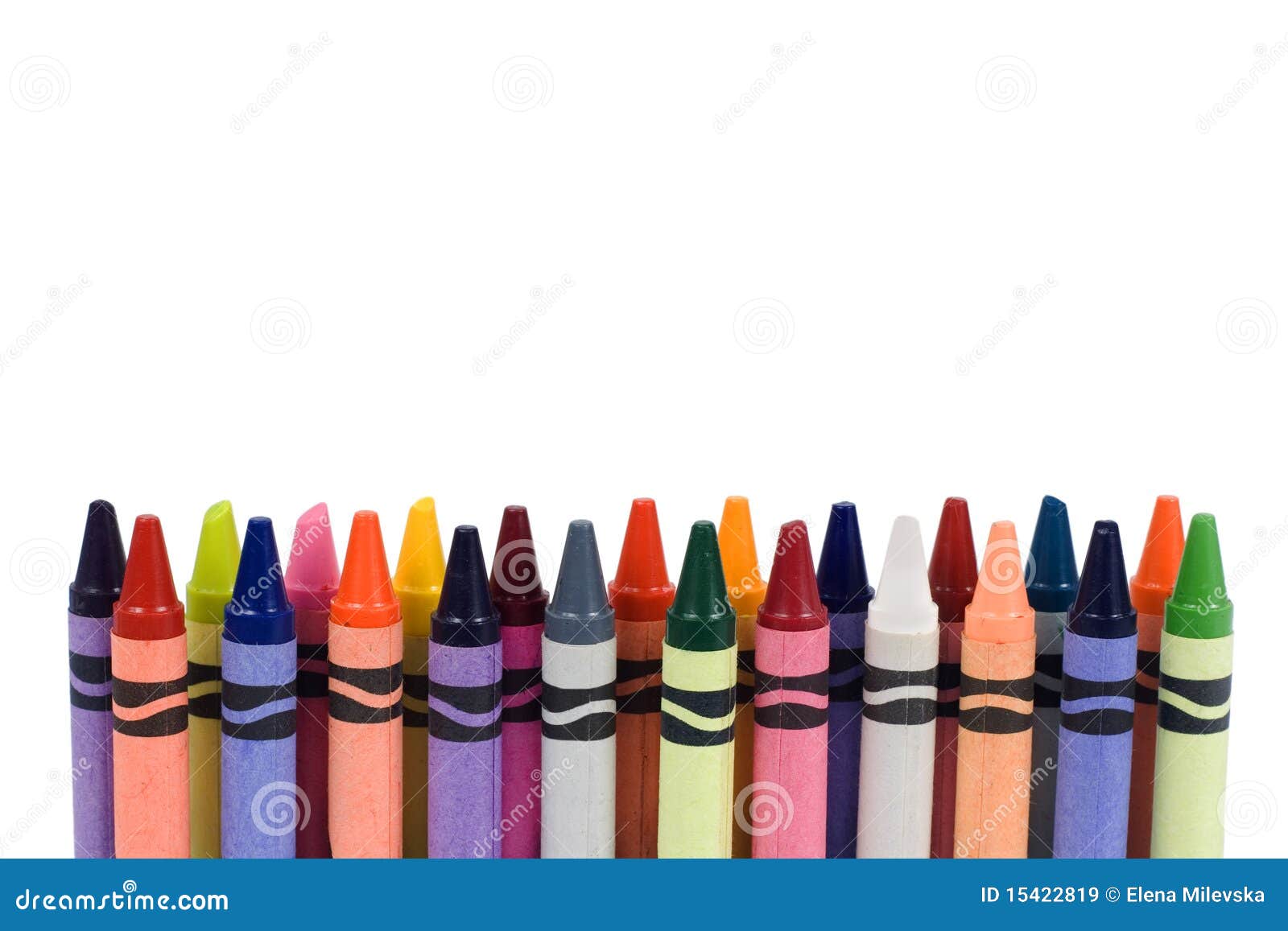 Colored Crayons Alphabet Stock Image | CartoonDealer.com #701767