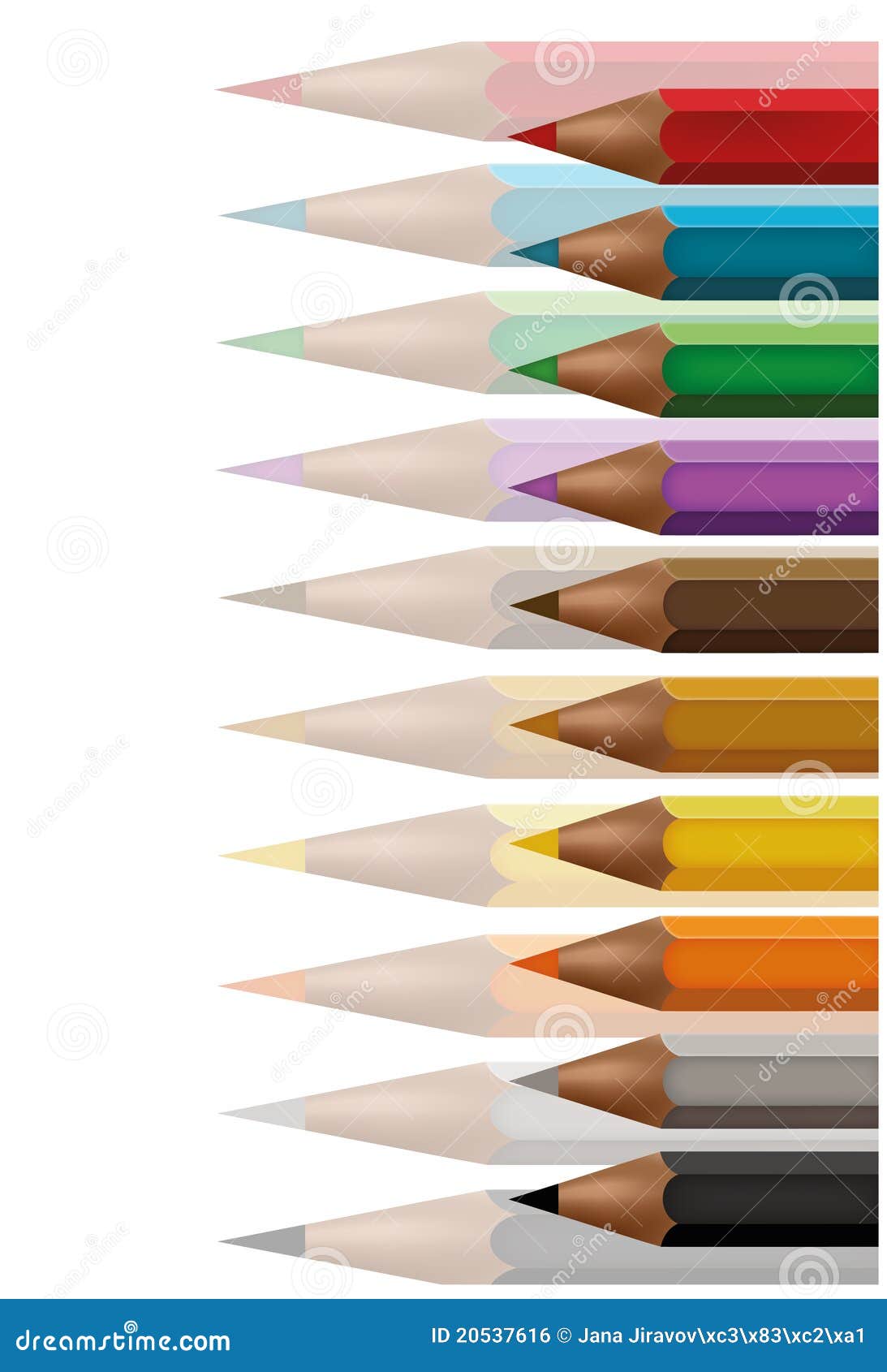 Crayons Background Vector | CartoonDealer.com #64848253