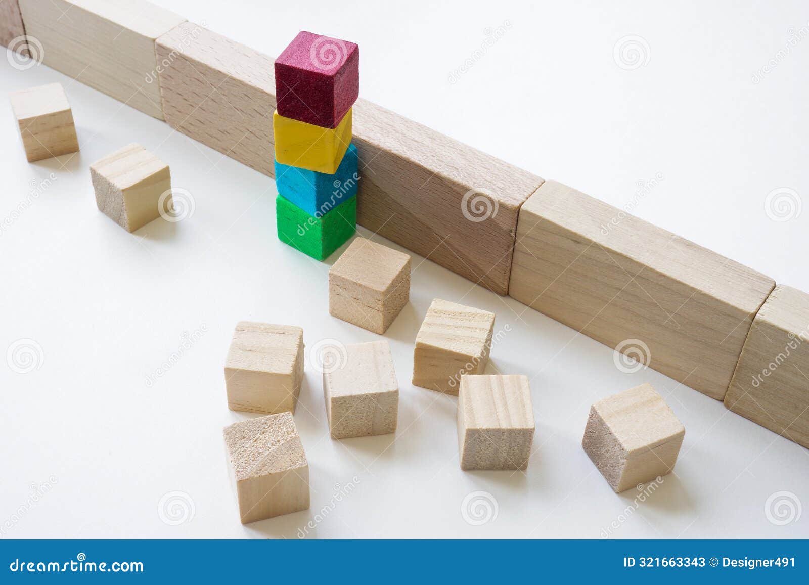 Colored Cubes Overcome an Obstacle As a Concept of Teamwork ...