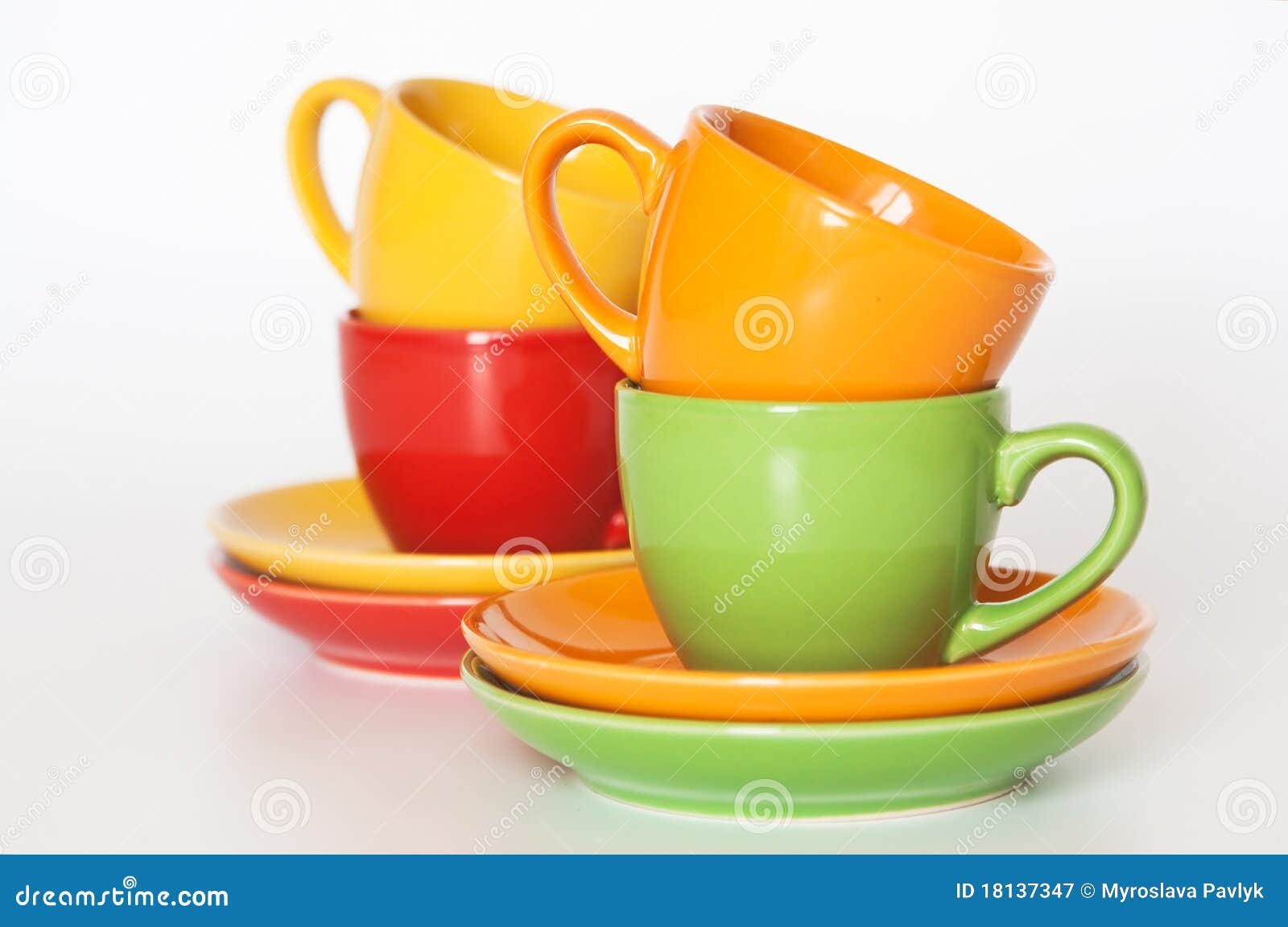 Colored cups stock image. Image of prepare, grace, modern - 18137347