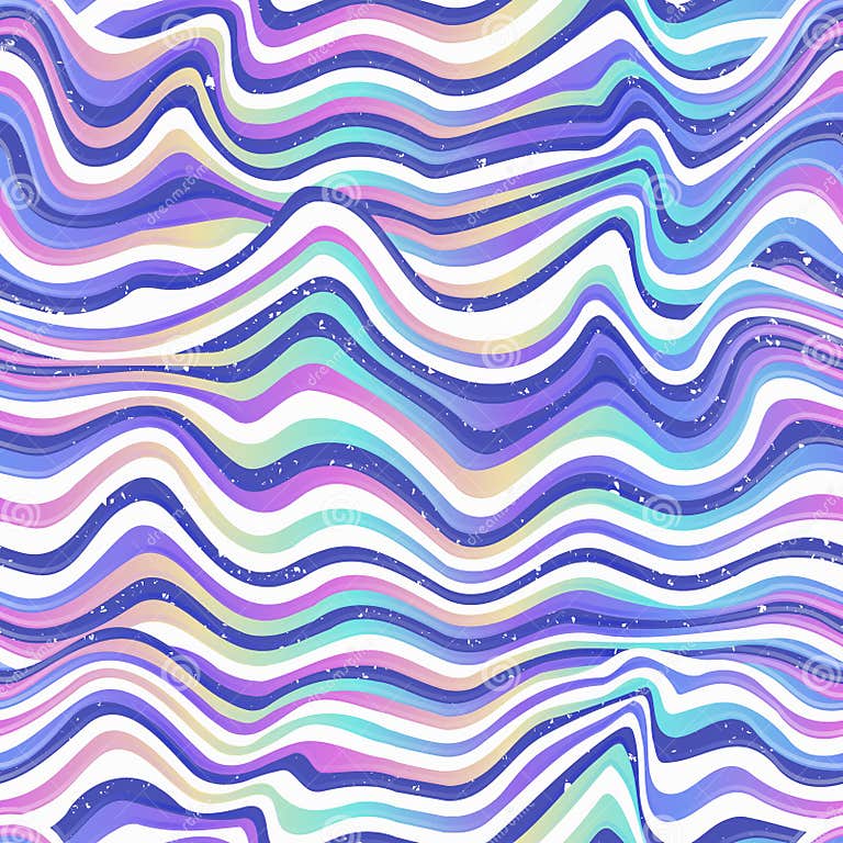 Colored Curved Lines Seamless Pattern Stock Vector - Illustration of ...