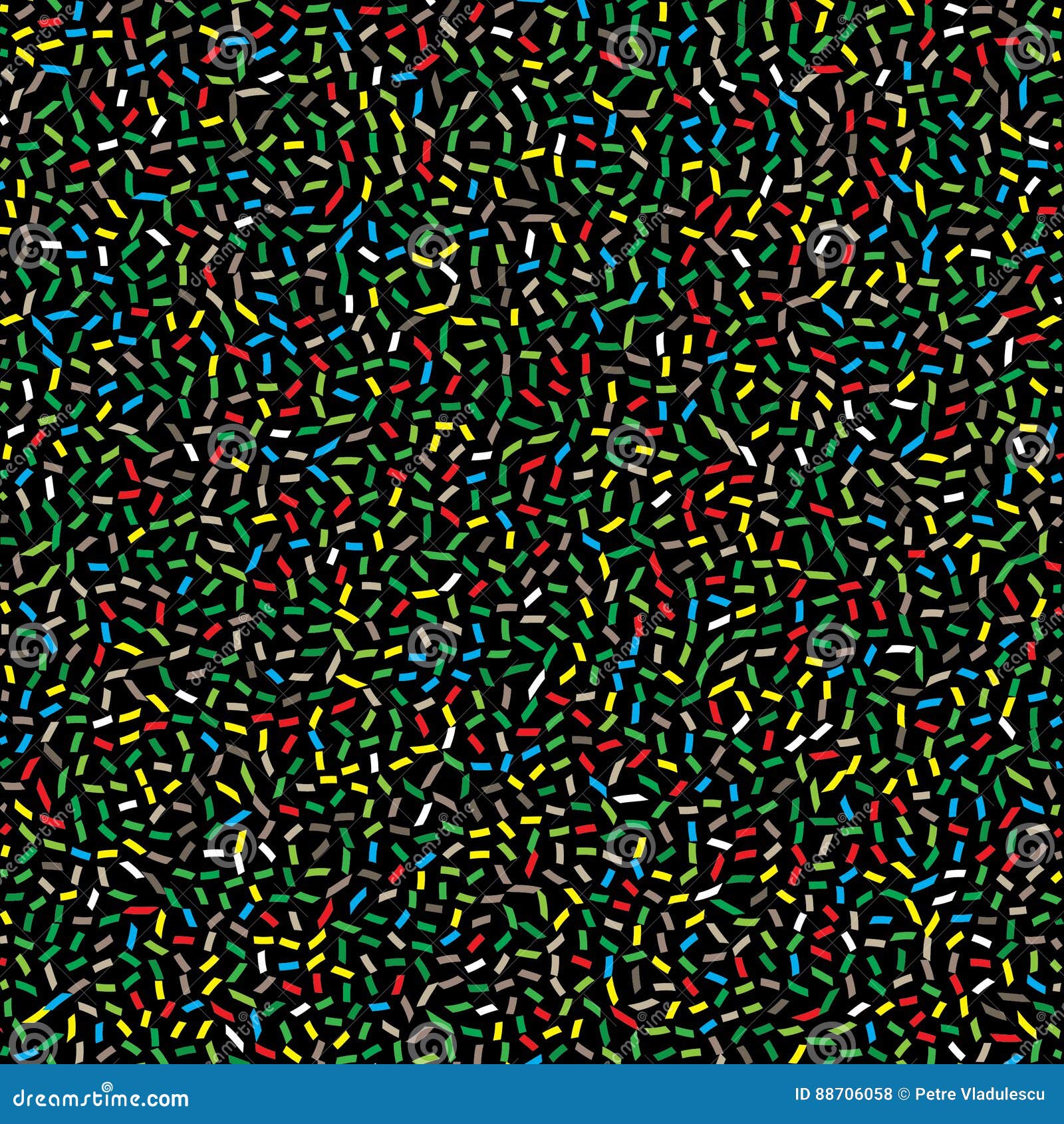 Colored curved rectangles stock vector. Illustration of creative - 88706058