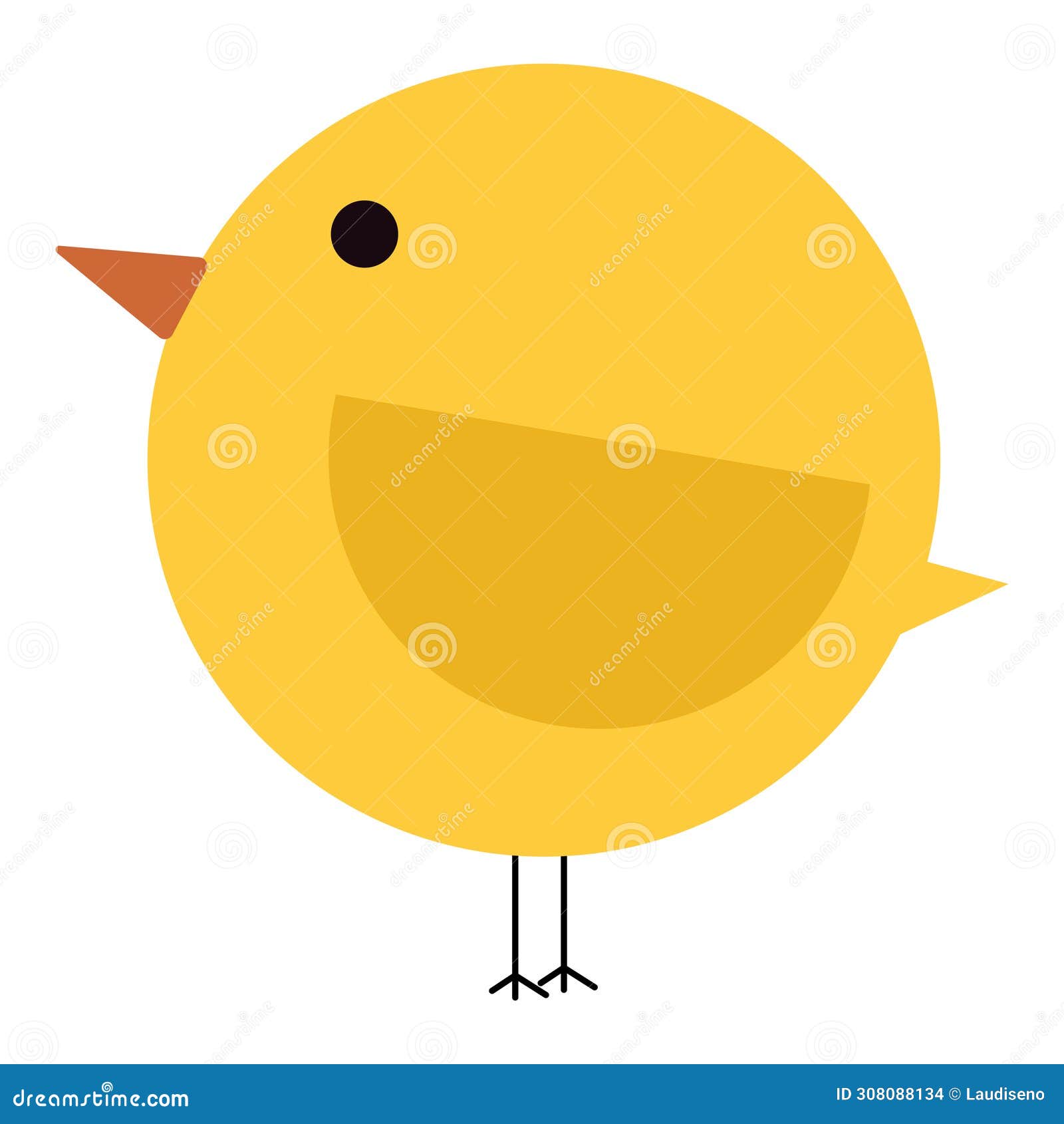 Colored Cute Chicken Character Vector Stock Vector - Illustration of ...