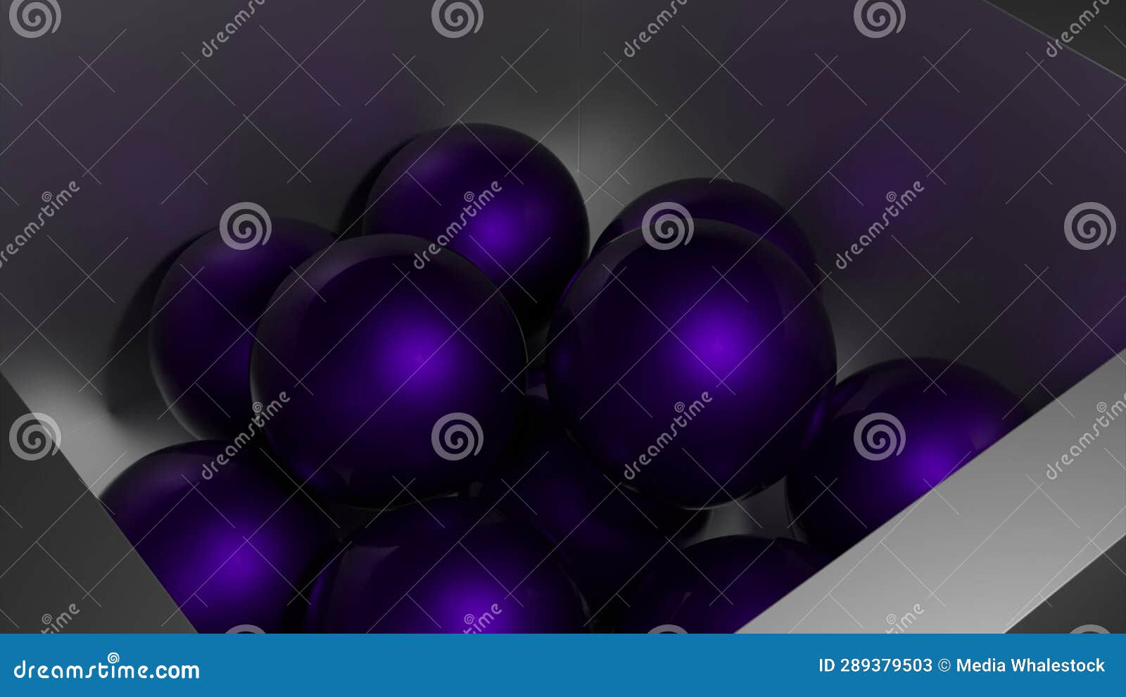 Colored 3d Balls Fall into Box. Design. 3D Balls with Rubber Structure ...