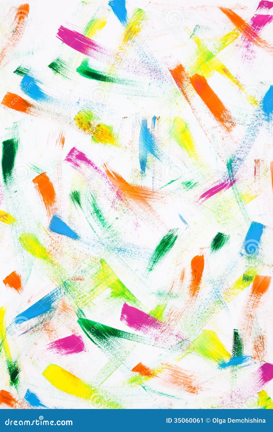 Colored dabs paint stock image. Image of abstract, daub - 35060061