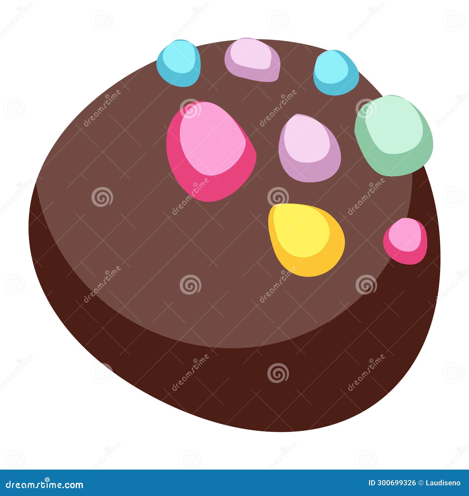 Colored Detailed Candy Icon Vector Stock Vector - Illustration of ...