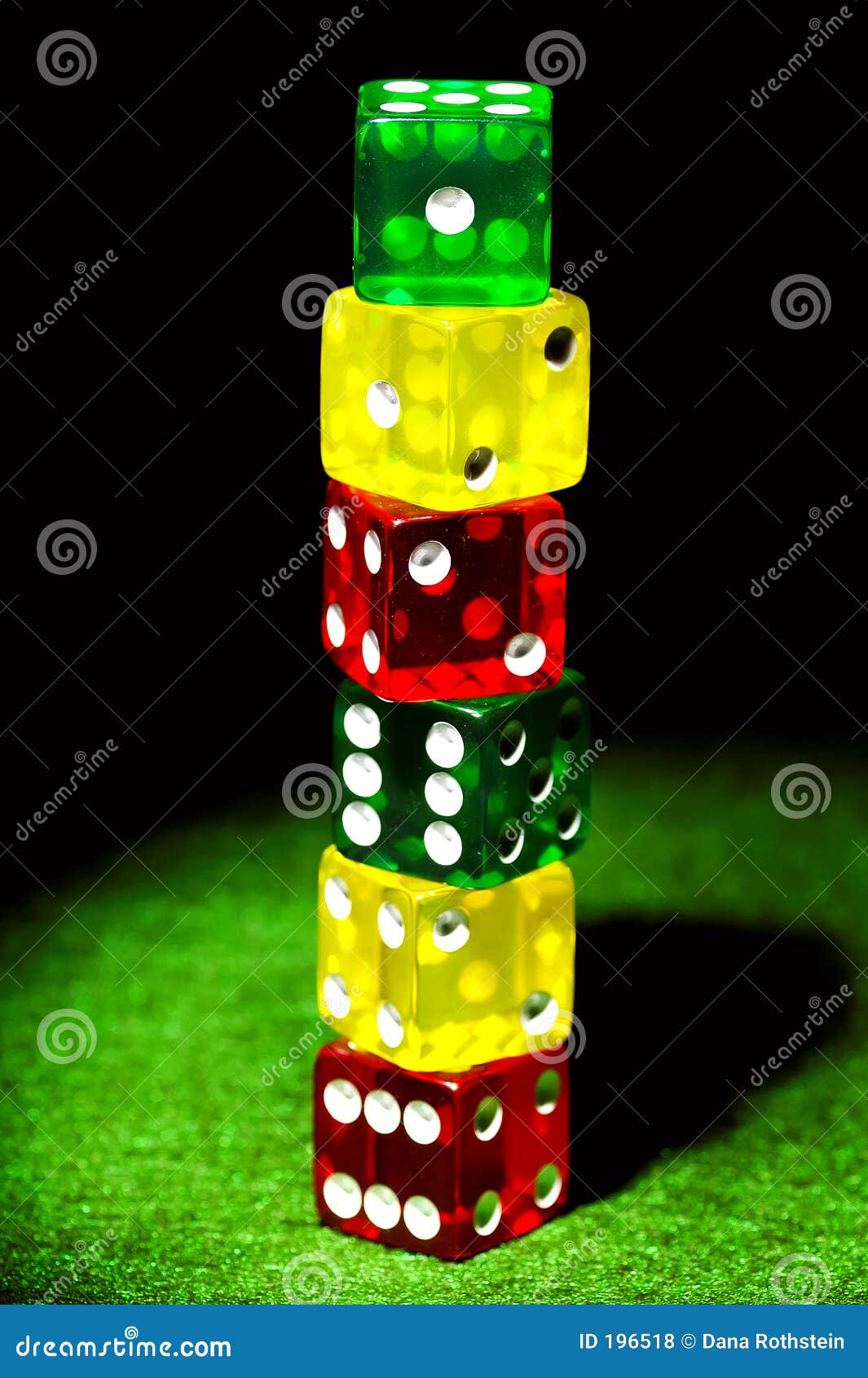 Colored Dice stock photo. Image of cubes, lose, gamble - 196518