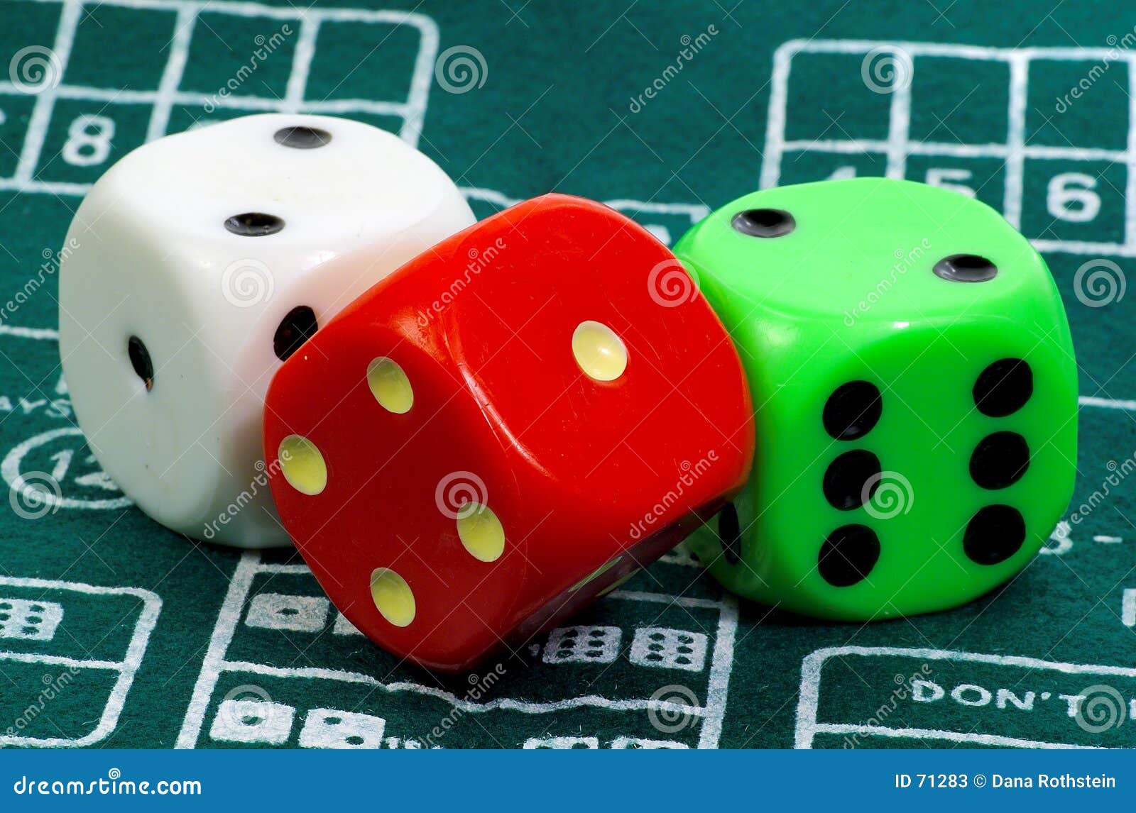 Colored Dice stock image. Image of play, wager, dice, casino - 71283