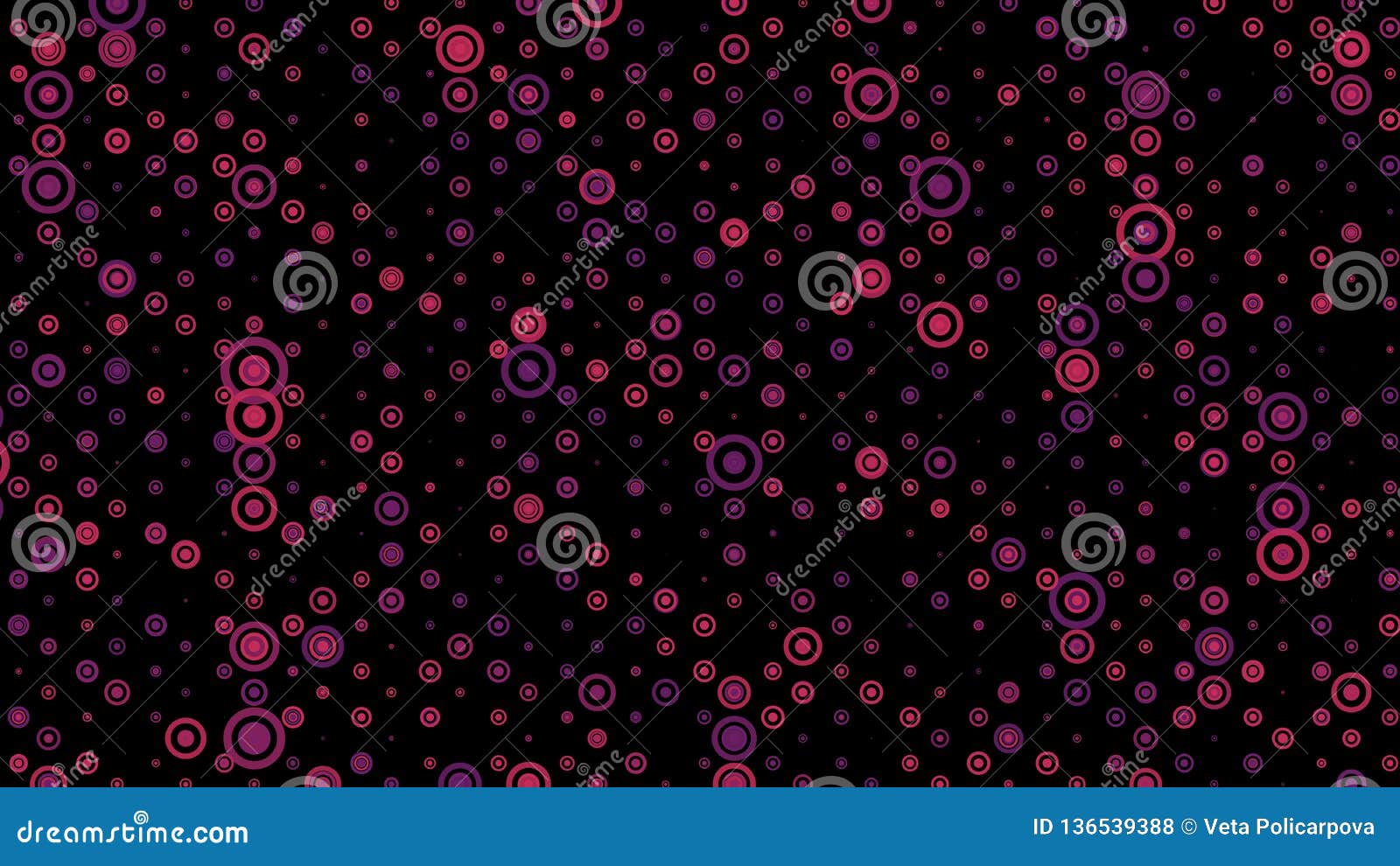 Background of Multi-colored Circles. Abstract Background Pattern Stock ...