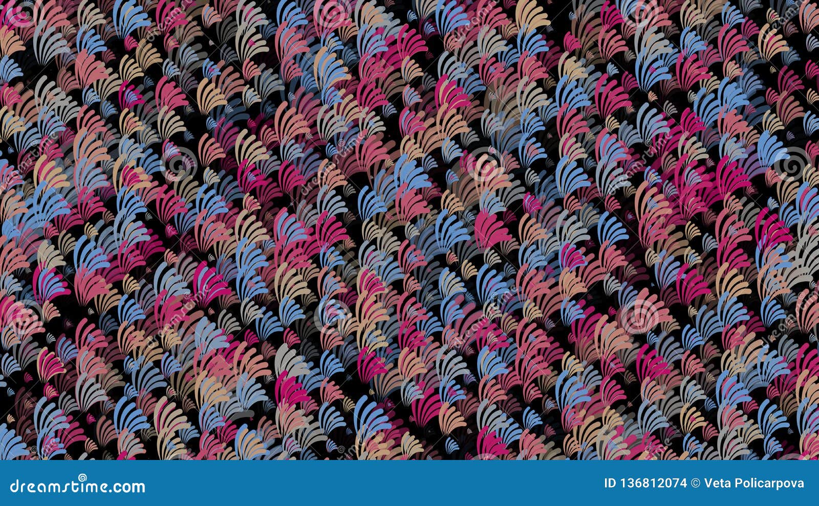 Background of Multi-colored Circles. Abstract Background Pattern Stock ...