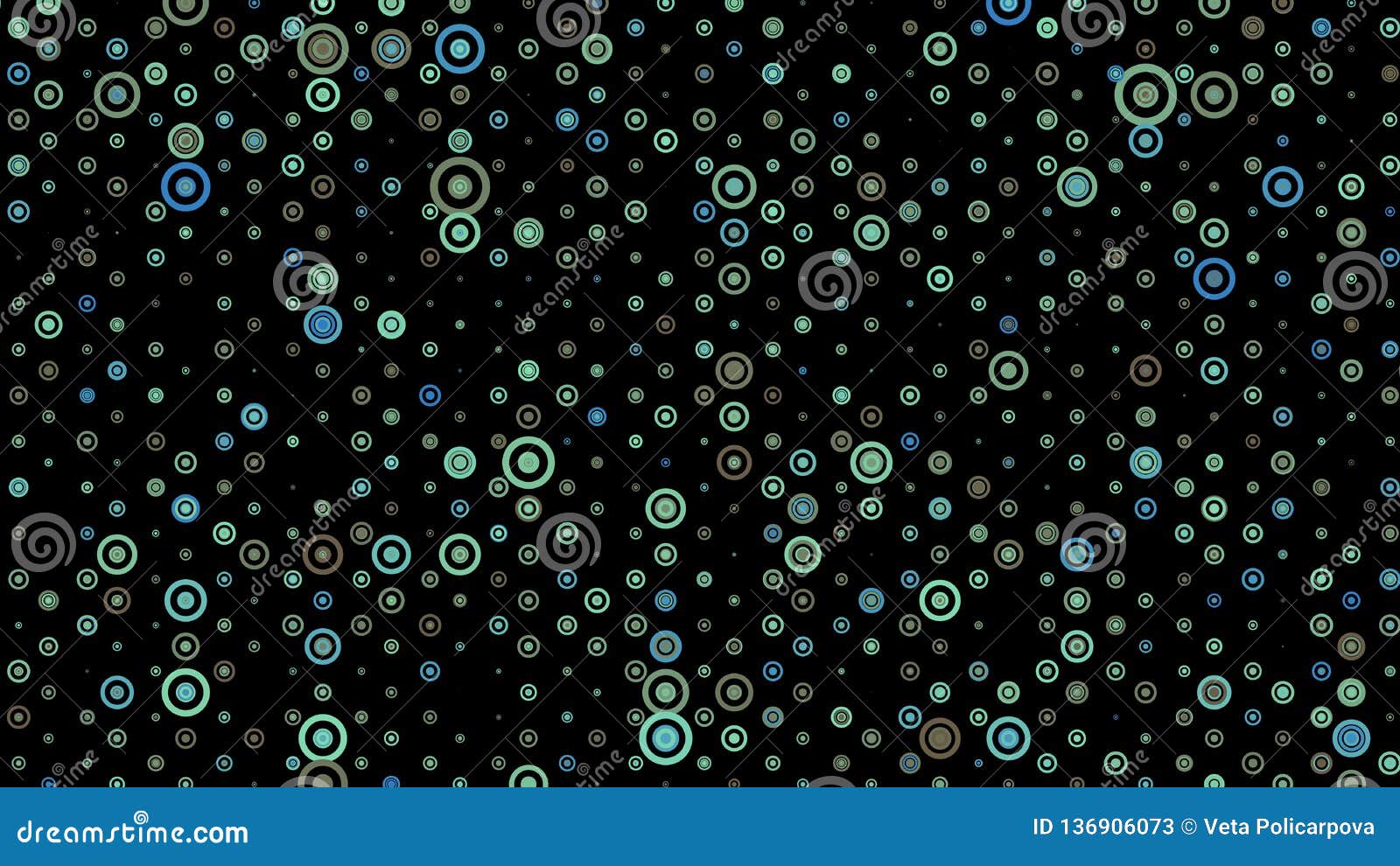 Background of Multi-colored Circles. Abstract Background Pattern Stock ...