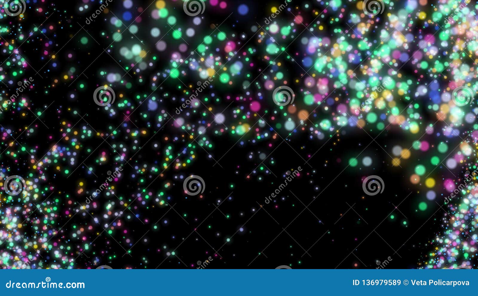 Background of Multi-colored Circles. Abstract Background Pattern Stock ...