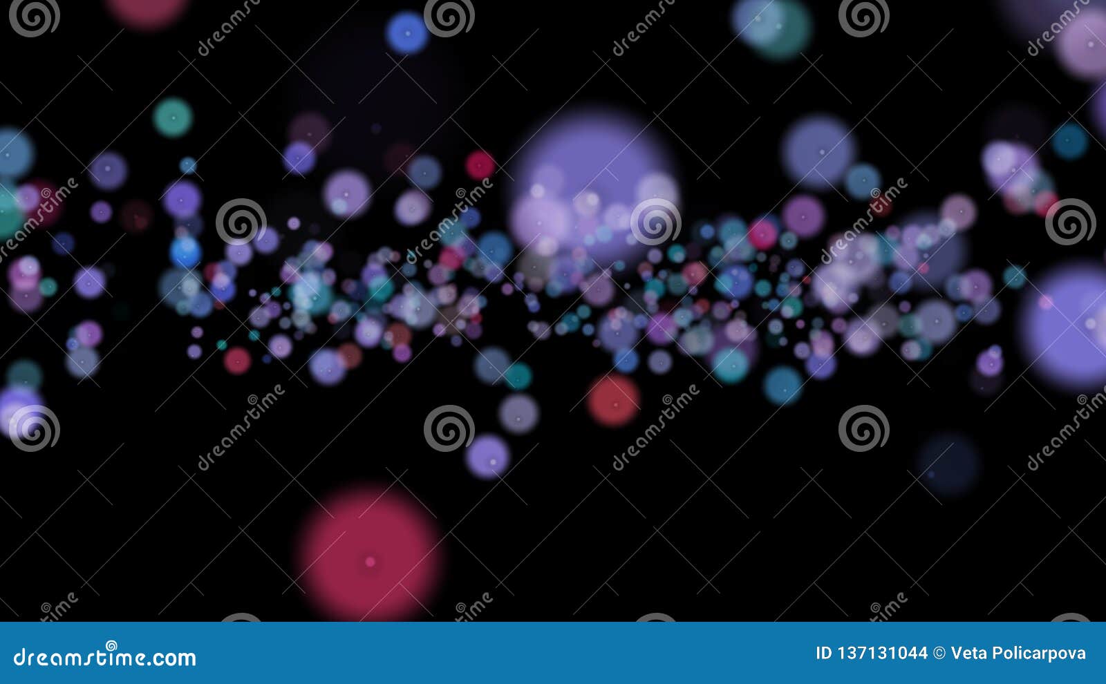 Background of Multi-colored Circles. Abstract Background Pattern Stock ...