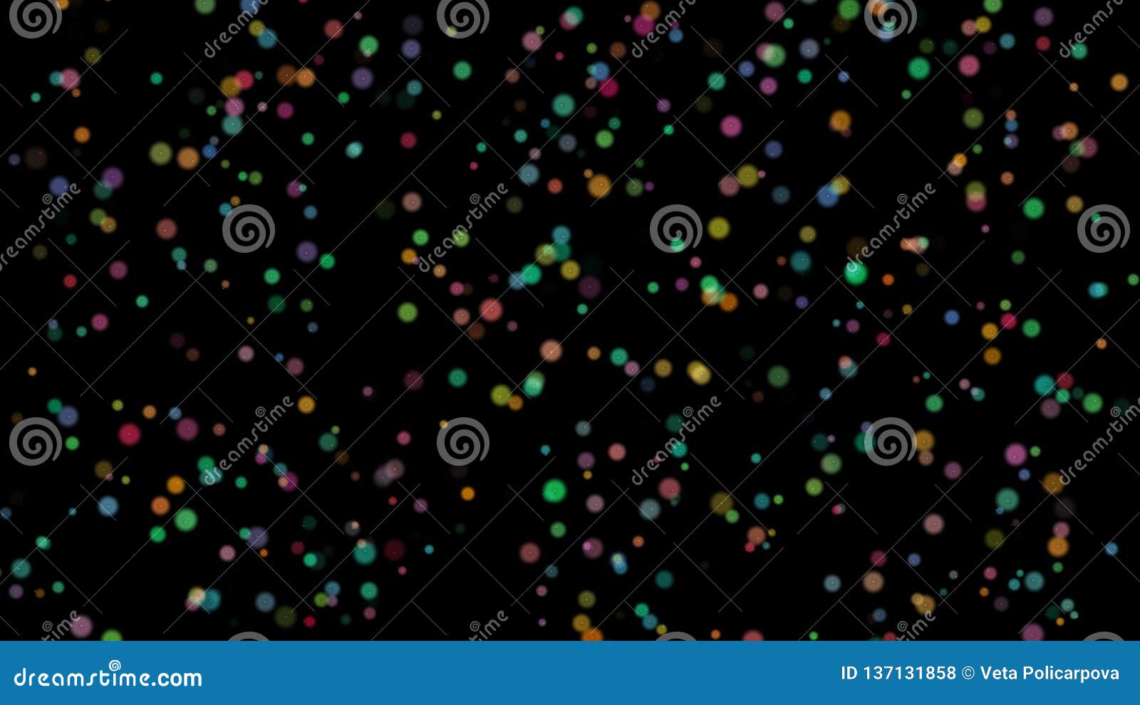 Background of Multi-colored Circles. Abstract Background Pattern Stock ...