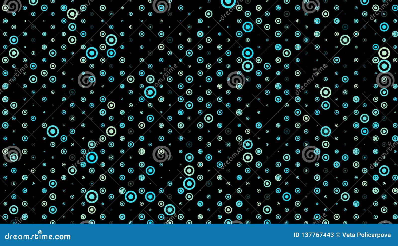Background of Multi-colored Circles. Abstract Background Pattern Stock ...