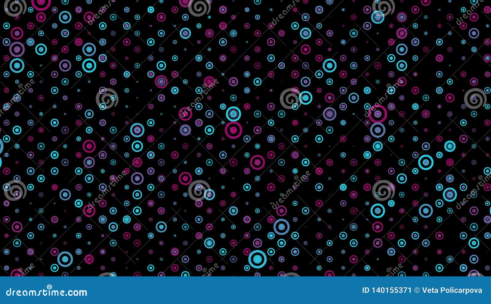 Background of Multi-colored Circles. Abstract Background Pattern Stock ...