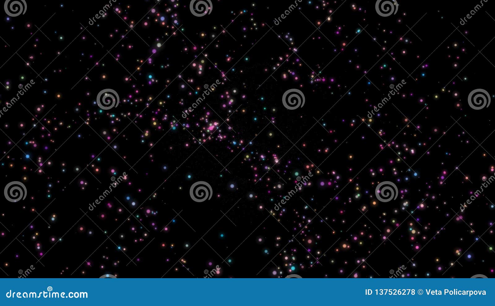 Background of Multi-colored Circles. Abstract Background Pattern Stock ...