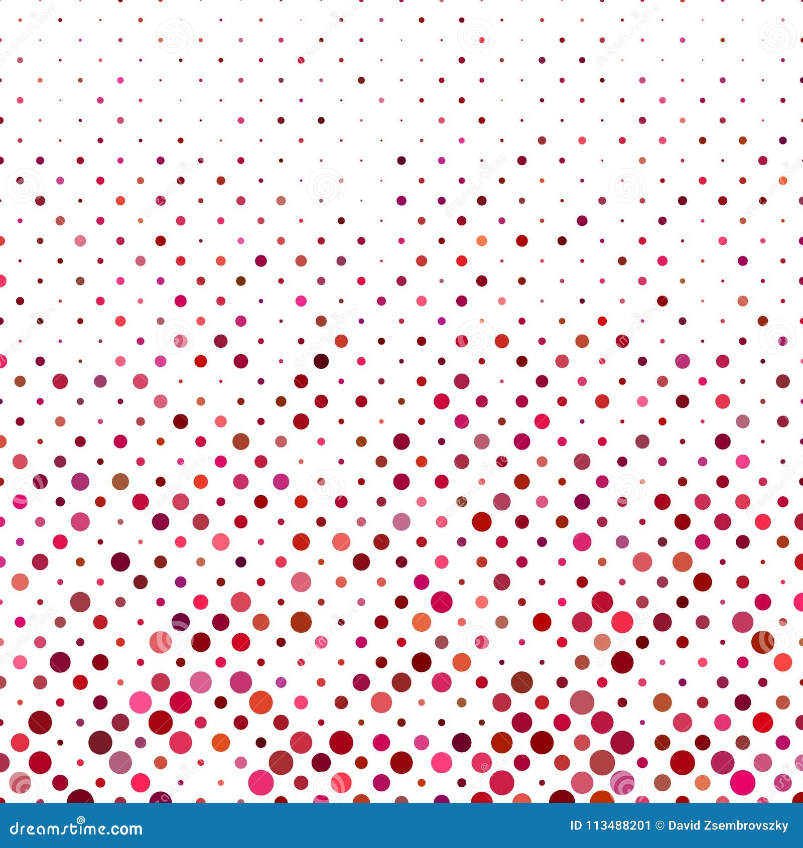 Colored Dot Pattern Background Design Stock Vector - Illustration of ...