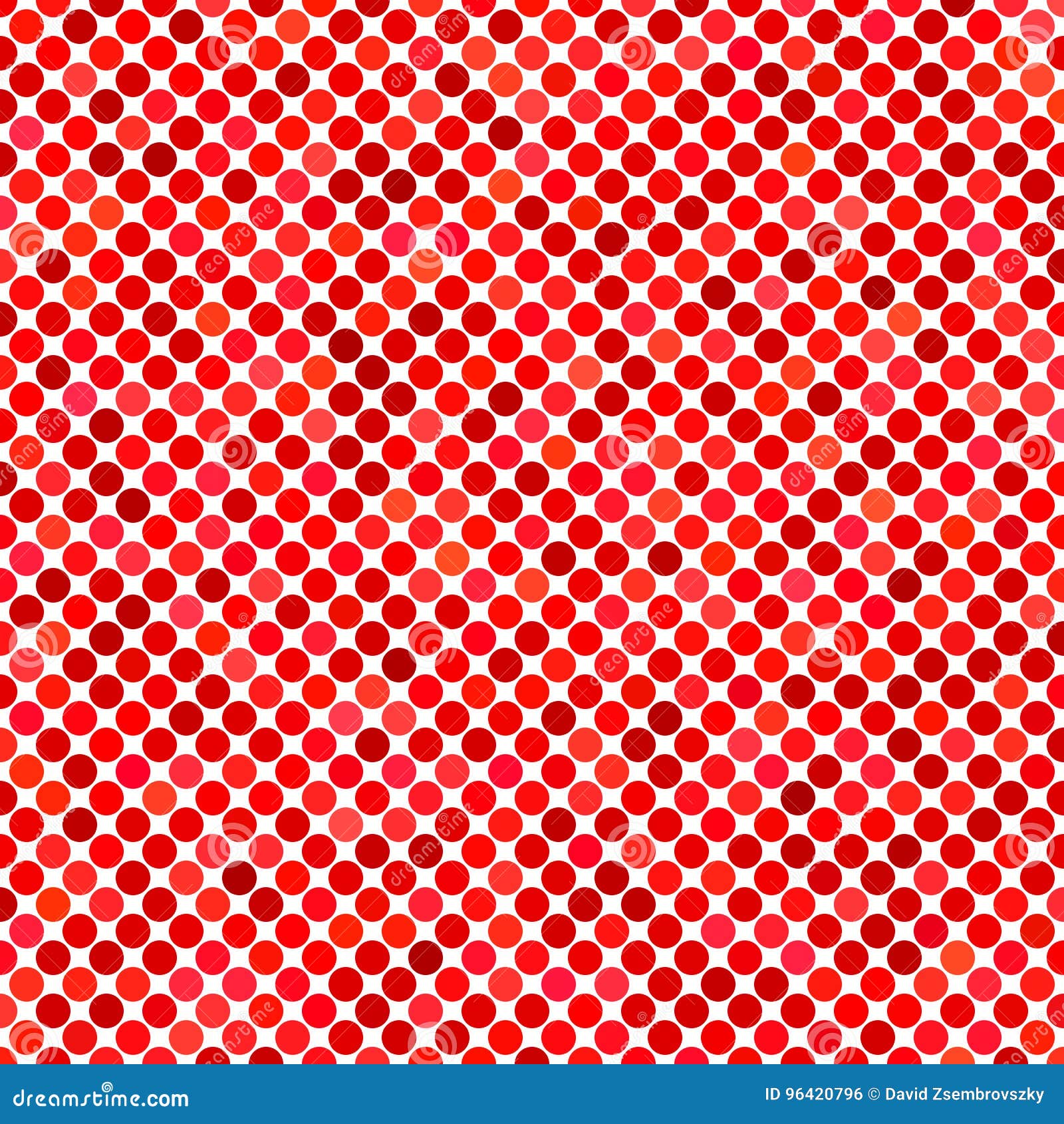 Colored Dot Pattern Background - Geometric Vector Design from Red ...