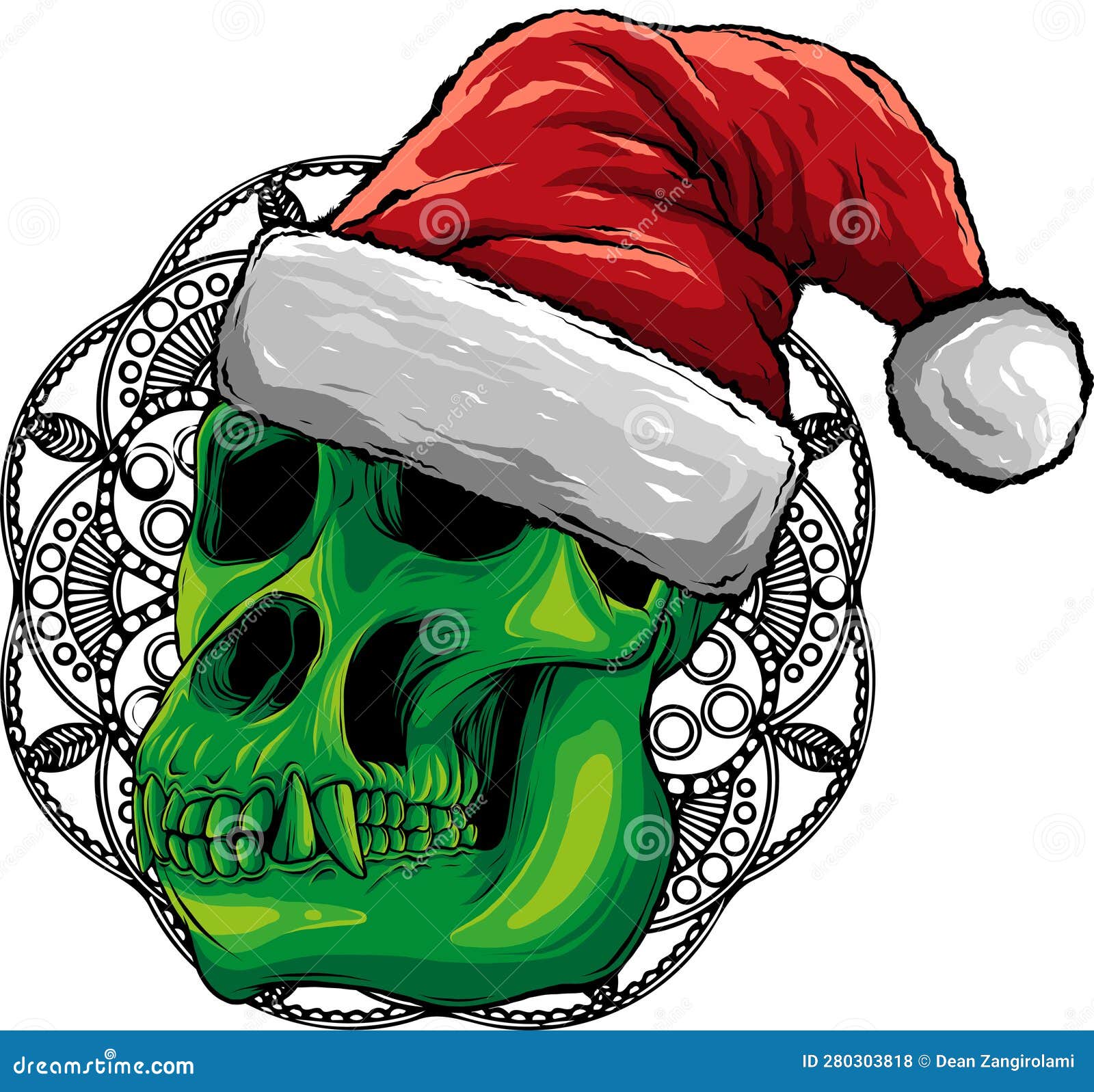 Colored Draw of Monkey Skull Vector Illustration Design Stock Vector ...