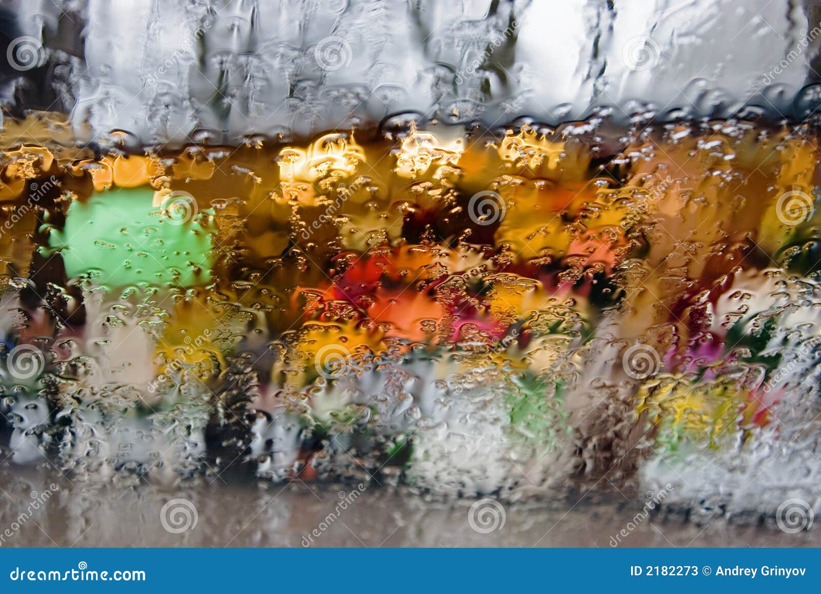 Colored drops on the glass stock image. Image of drop - 2182273